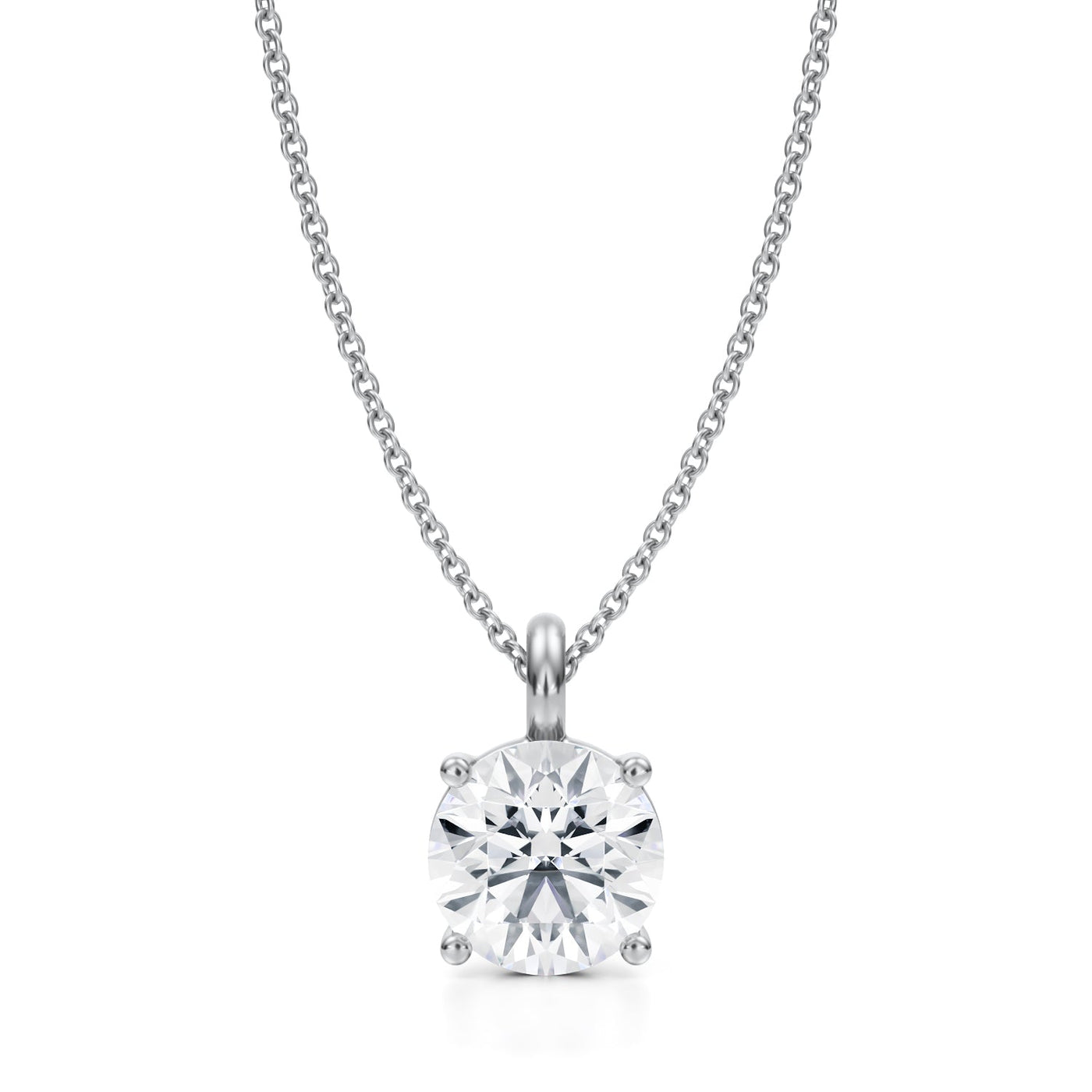 Lab Grown Diamond Tennis Necklace | Michael Gabriels